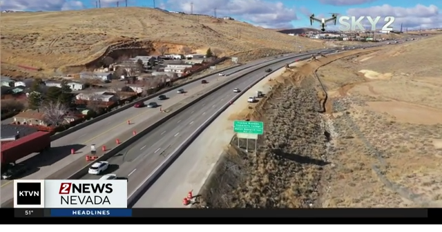 NDOT: Drivers Should Brace for Slowdowns on 395 North | Video | 2news.com
