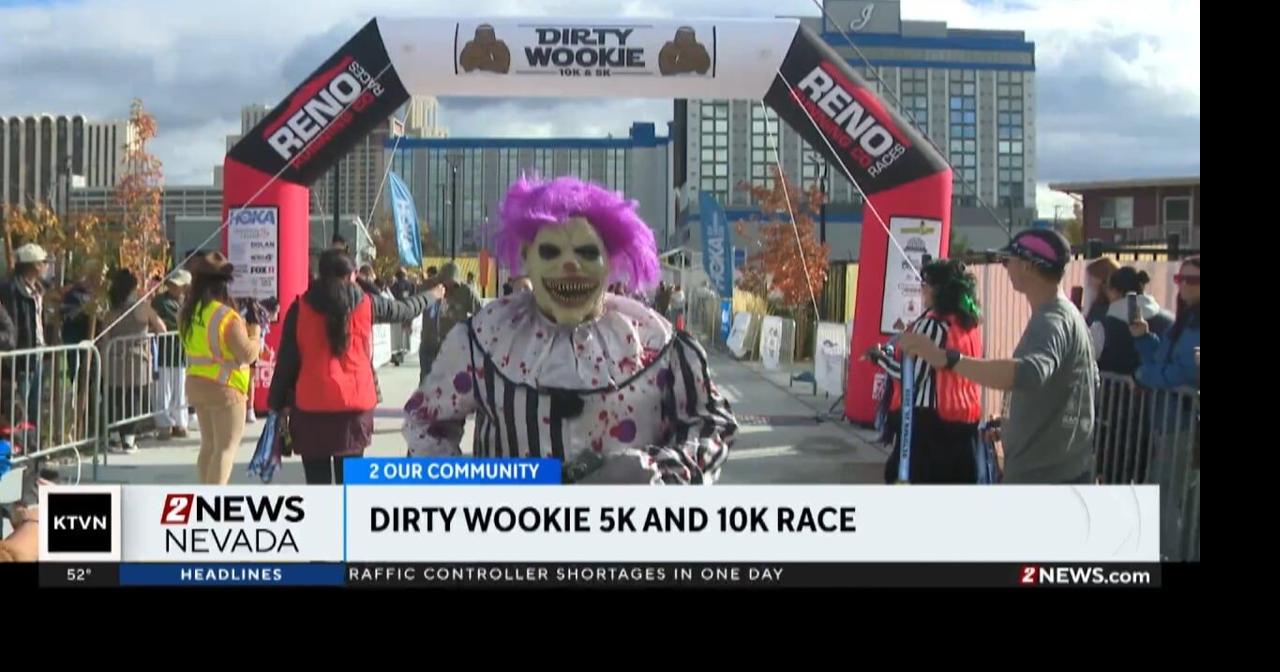 Runners gathered at the J Resort Glow Plaza for Dirty Wookie Race ...