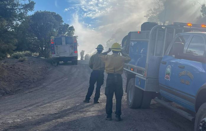 Storey County Deputies, Firefighters Respond to Car Fire in Virginia ...