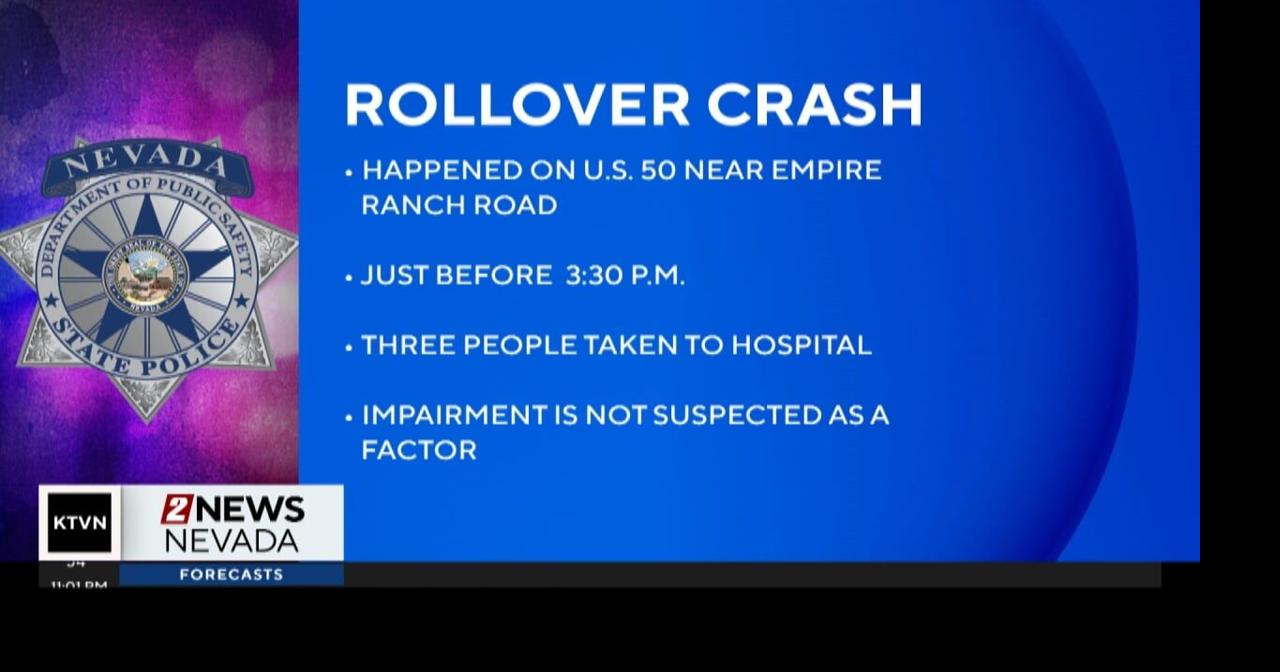 Three taken to hospital, one via Care Flight, after rollover crash in ...