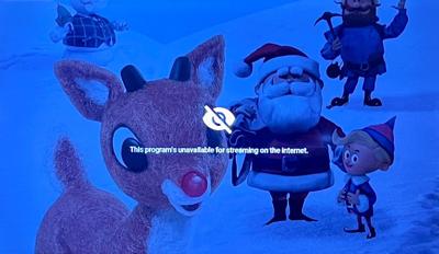 Can't Stream our Channel? It's Rudolph the Red Nose Reindeer | News ...