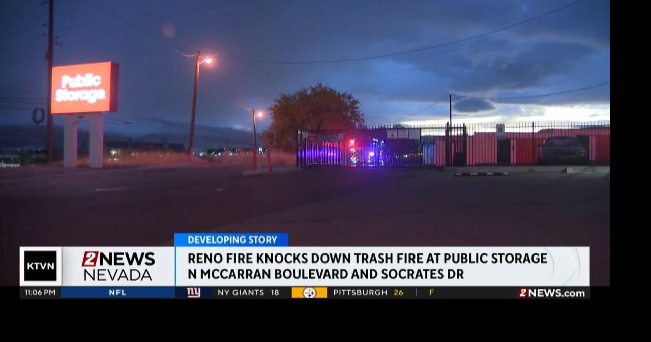 Reno firefighters put out fire at north Reno Public Storage | Local ...