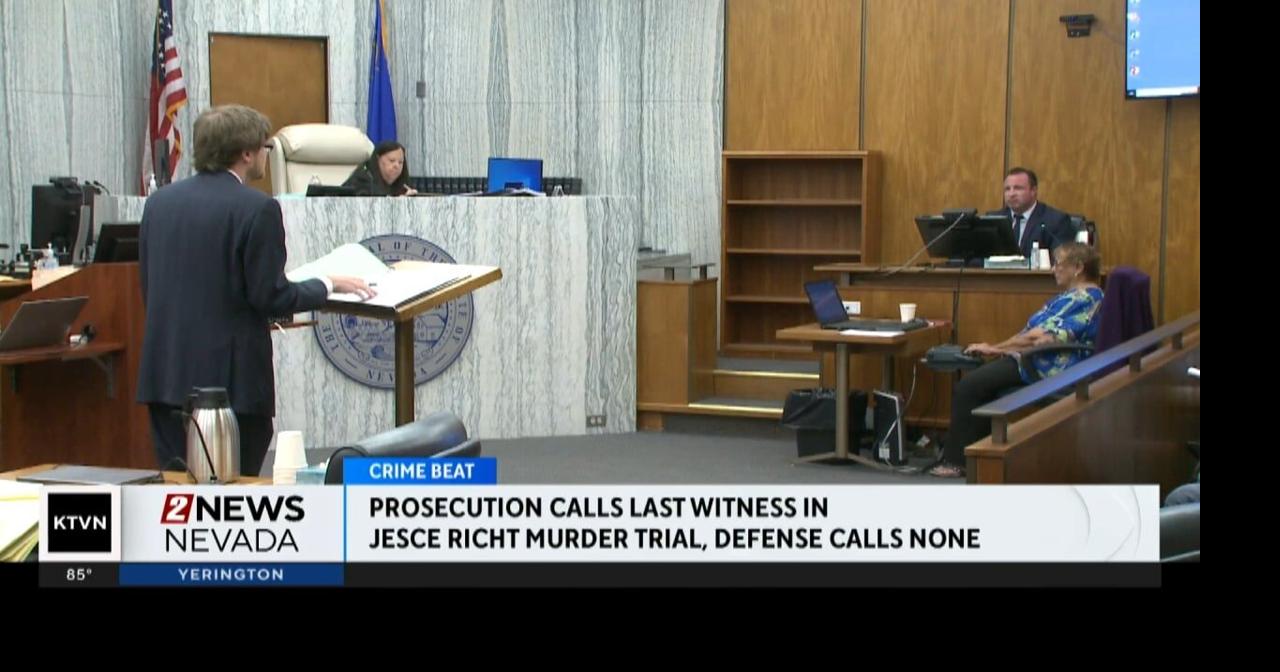 Prosecution Rests Case in Jesce Richt Murder Trial | News | 2news.com