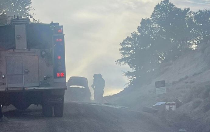 Storey County Deputies, Firefighters Respond to Car Fire in Virginia ...