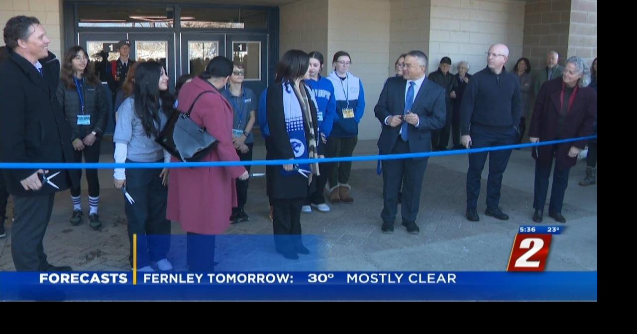 WCSD holds ribbon cutting ceremony for new expansion at Swope Middle ...