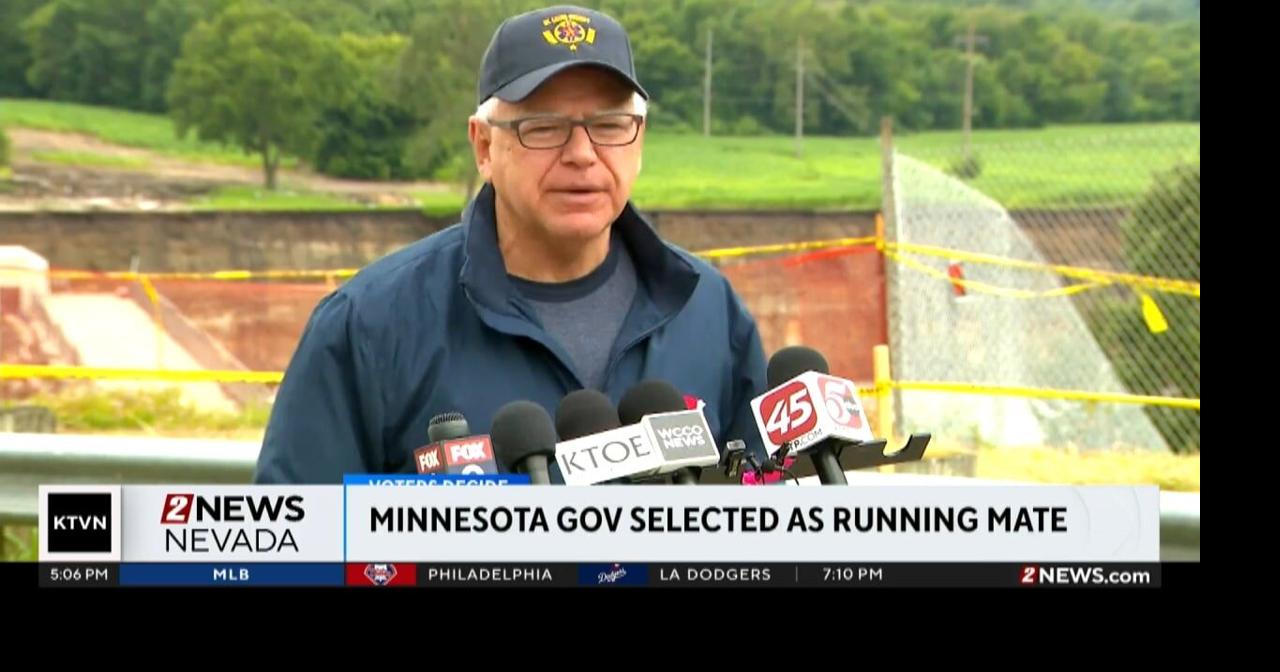 Tim Walz embarks on first campaign event to introduce himself ...
