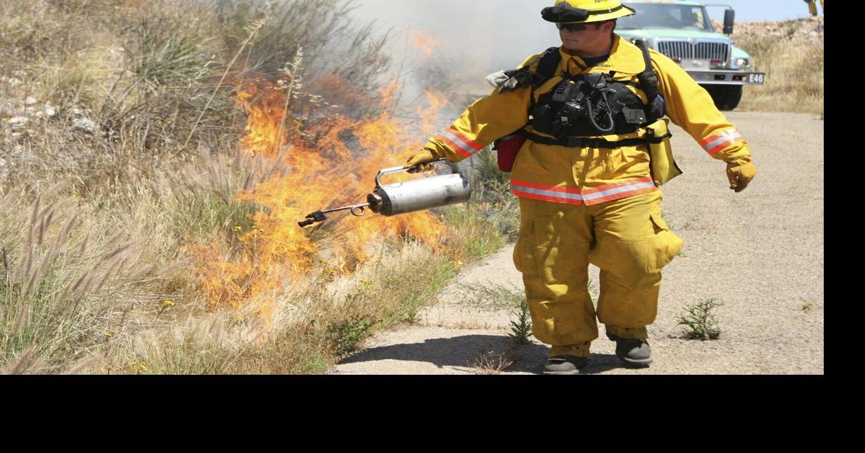 Pyramid Lake Fire Rescue crews conducting fuels mitigation burn south ...