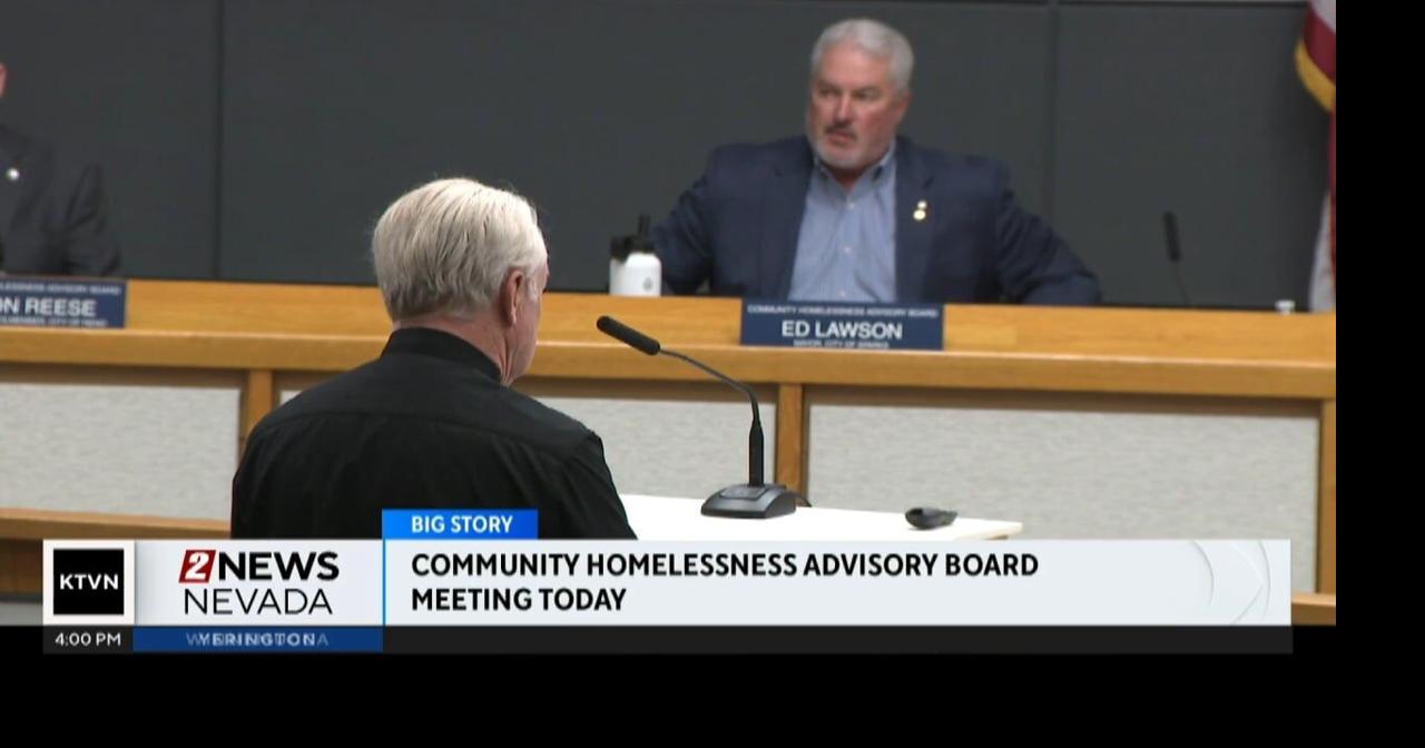 Community Homelessness Advisory Board Meeting Discussing Homeless ...