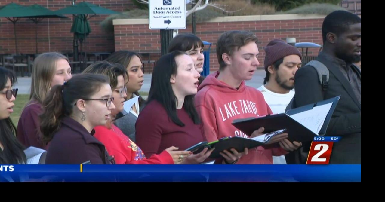 University of Nevada, Reno Holds Vigil for UNLV Shooting Victims ...