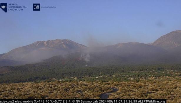 Davis Fire crews to patrol containment lines; 5,824-acres, 92% ...