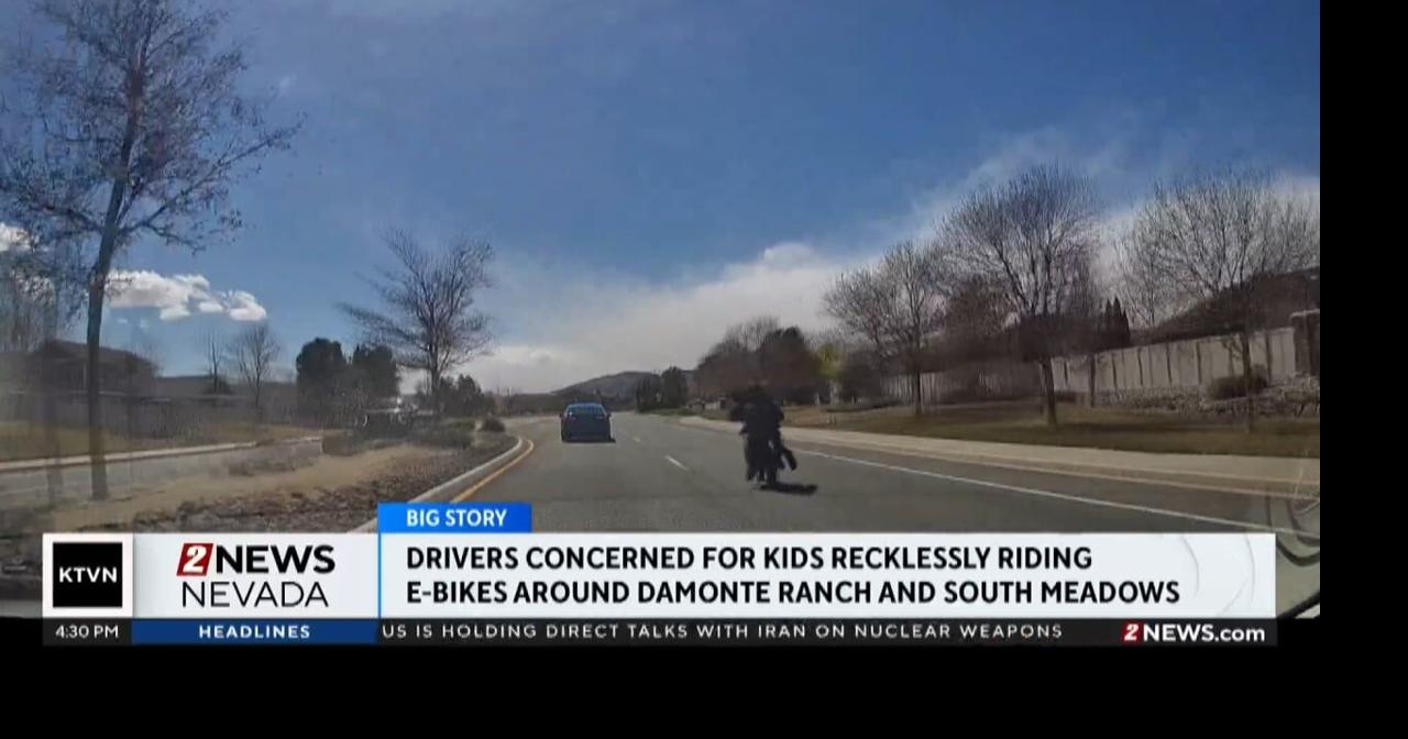 Drivers fear safety for kids recklessly riding e-bikes in south Reno ...