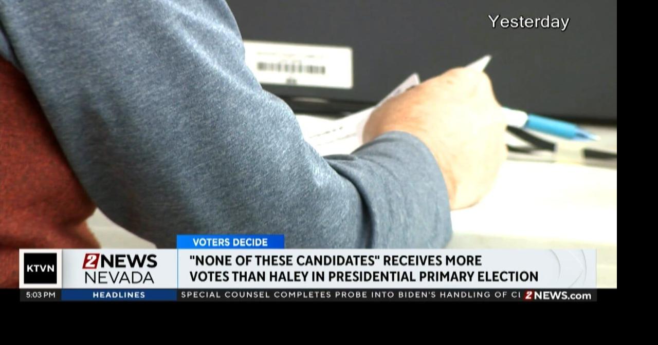 'None of These Candidates' Voting Option and History Explained | News ...