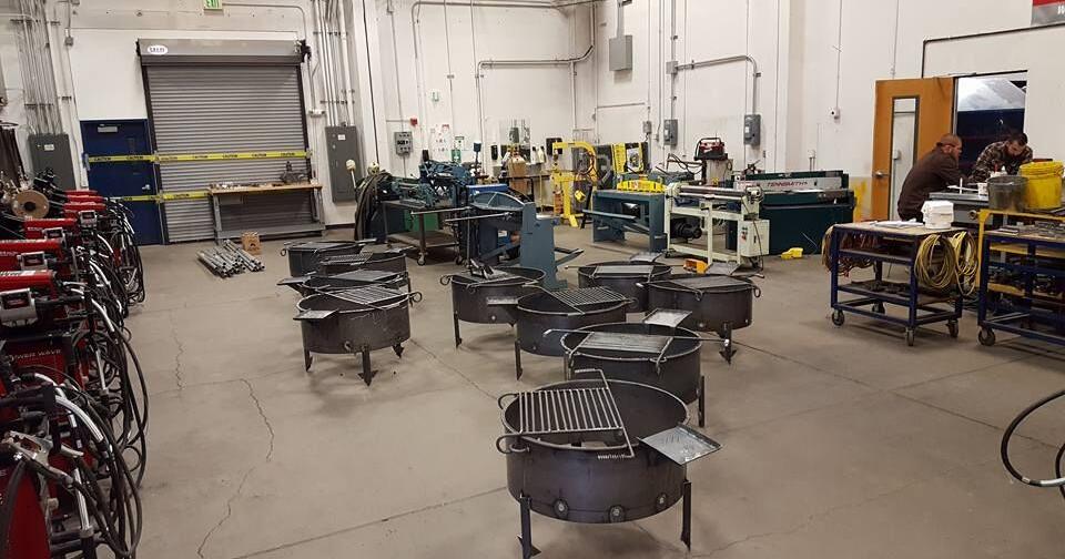 TMCC Welding Instructor Creates Fire Pit Project to also Benefit Parks ...