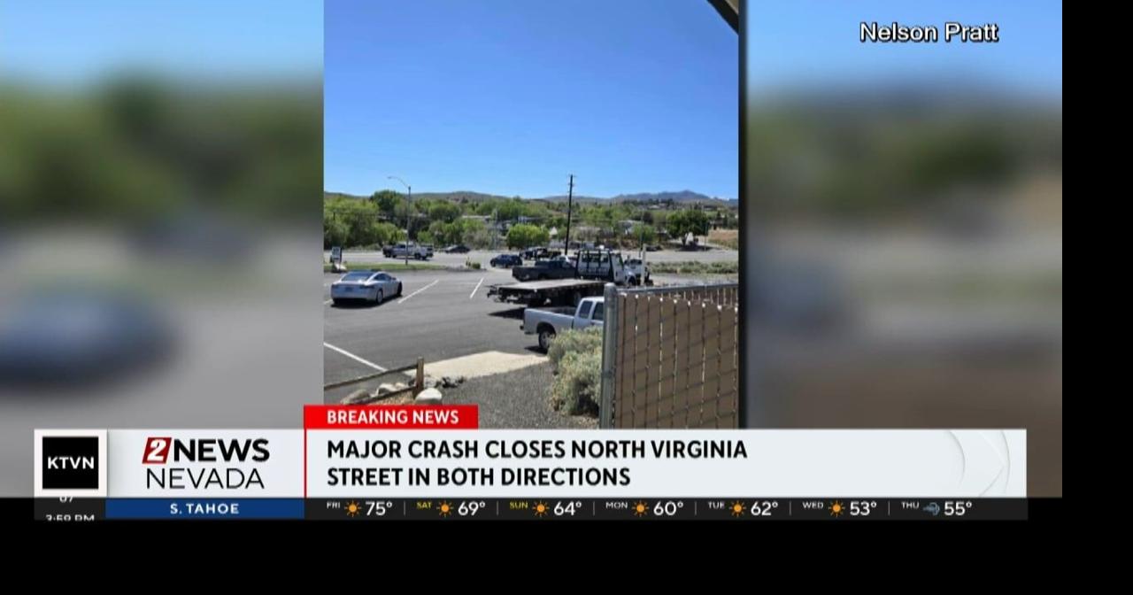 Major Crash Closes North Virginia Street Near Panther Drive | News ...