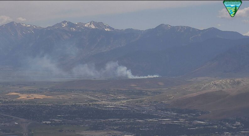 Fire crews knock down wildfire in Genoa; Evacuation orders lifted ...