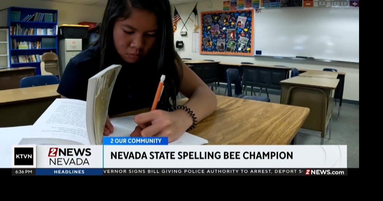 Nevada State Spelling Bee Champion | News | 2news.com
