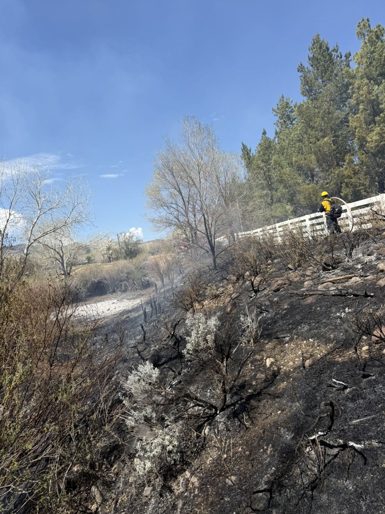Unattended controlled burn sparks small fire in Reno Tuesday | Local ...