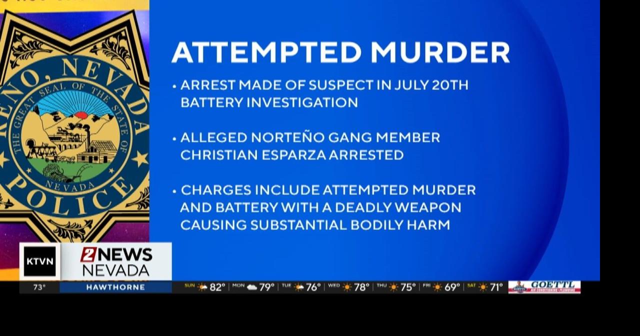 Alleged attempted murder arrested after a battery investigation in July ...