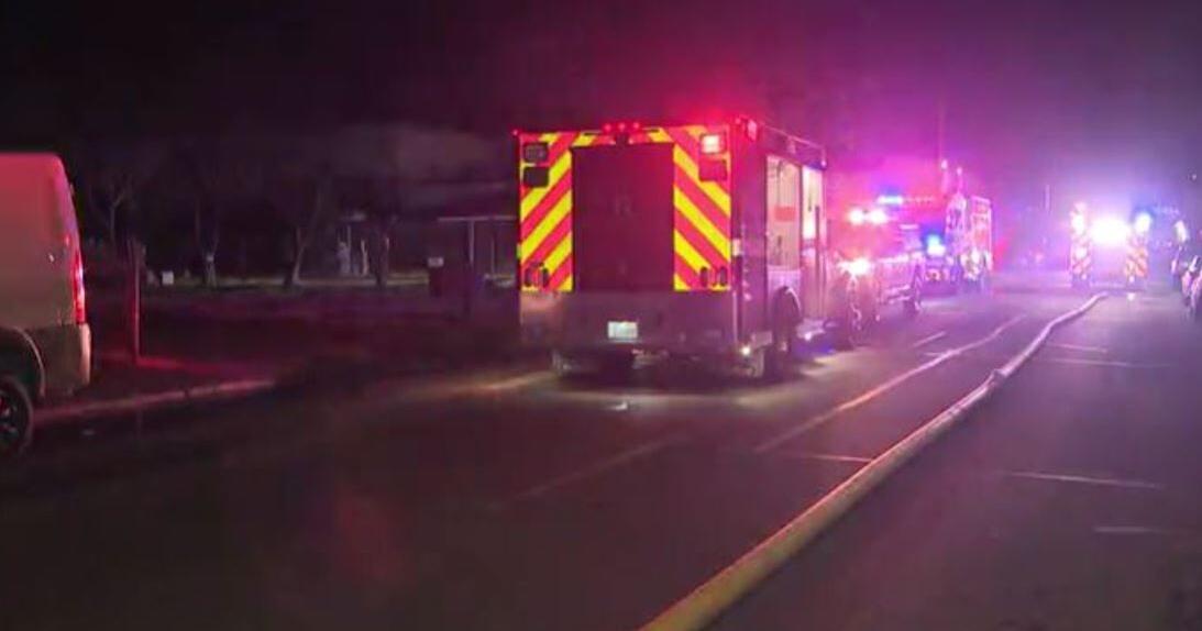 Firefighters respond to roof fire in area of Grove Street and Flagg ...