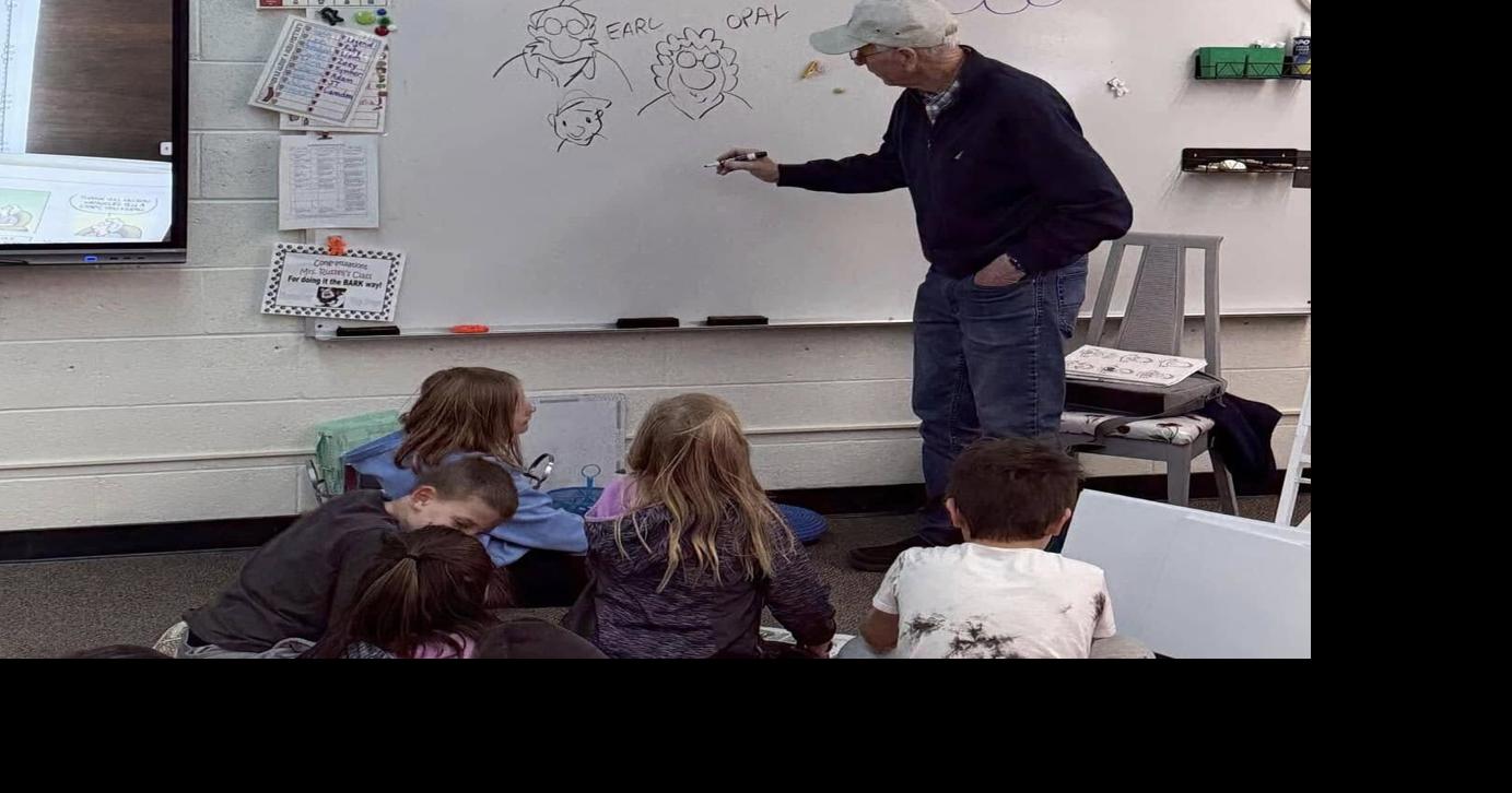 Creator of popular comic strip Pickles visits Carson City School ...