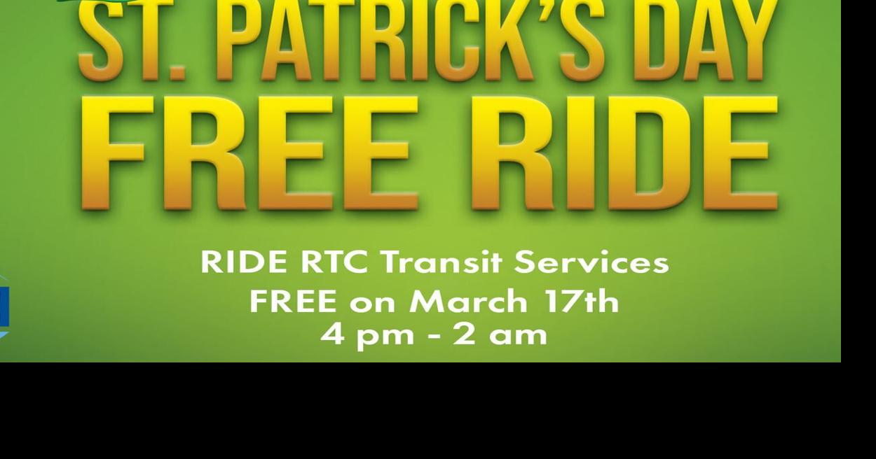 RTC to Offer Free Rides on St. Patrick's Day | Local News | 2news.com