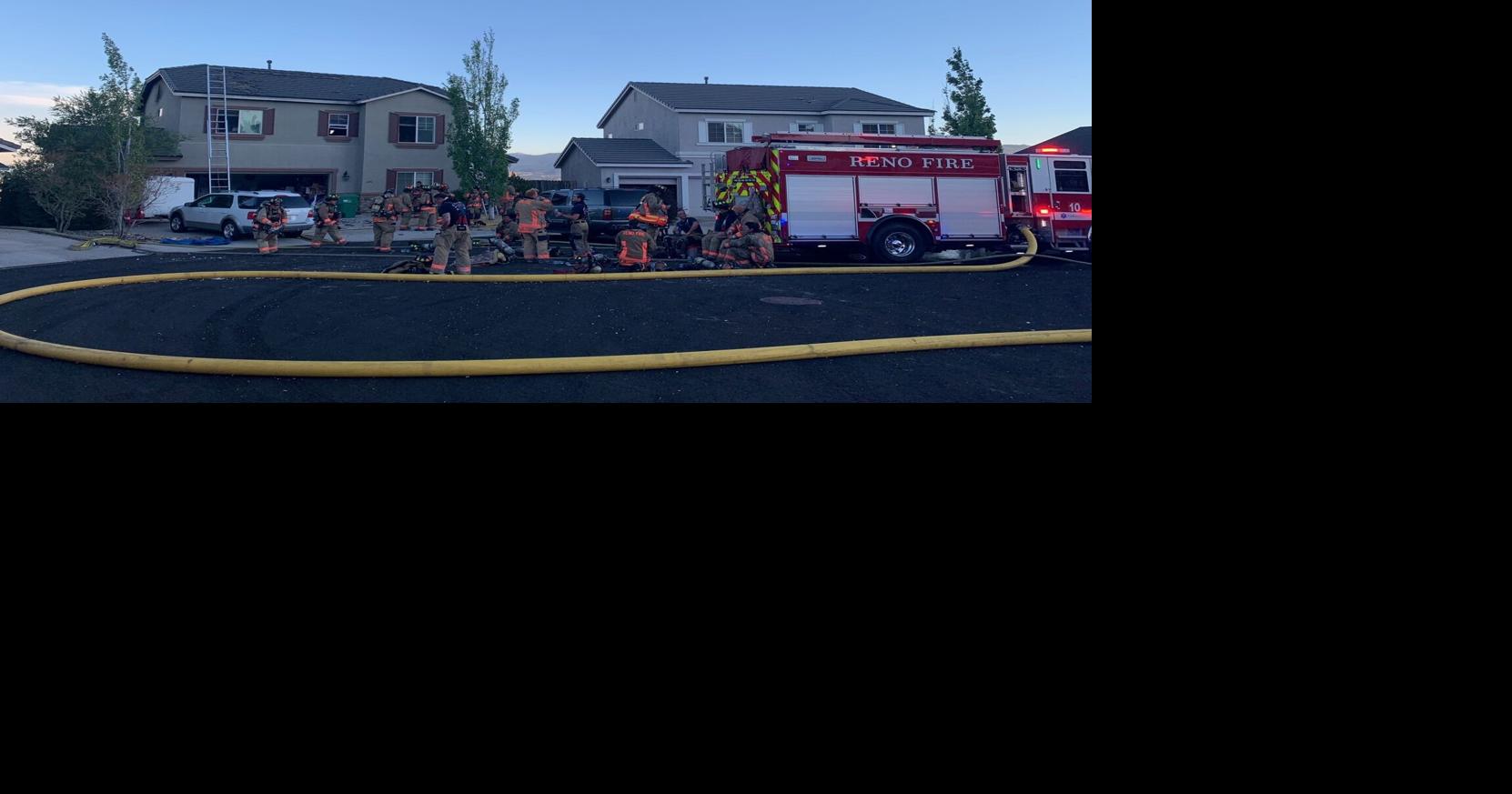 Reno Fire crews knock down structure fire near Panther Valley | News ...