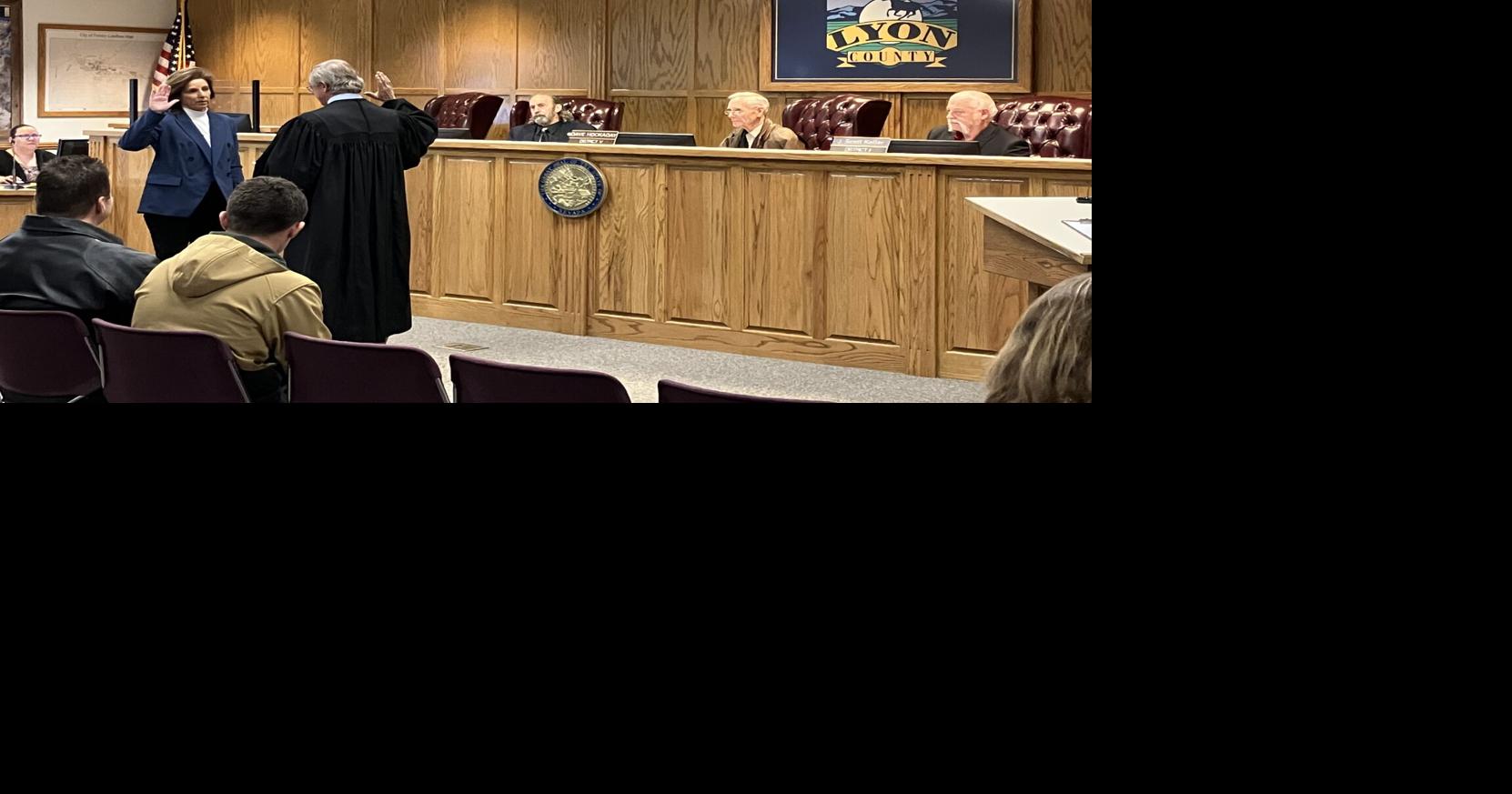Lyon County Swears in District Three Commissioner Tammy Hendrix ...