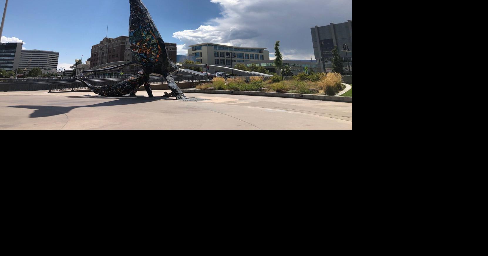 Space Whale Art Sculpture to be Removed From Reno City Plaza | Commerce ...