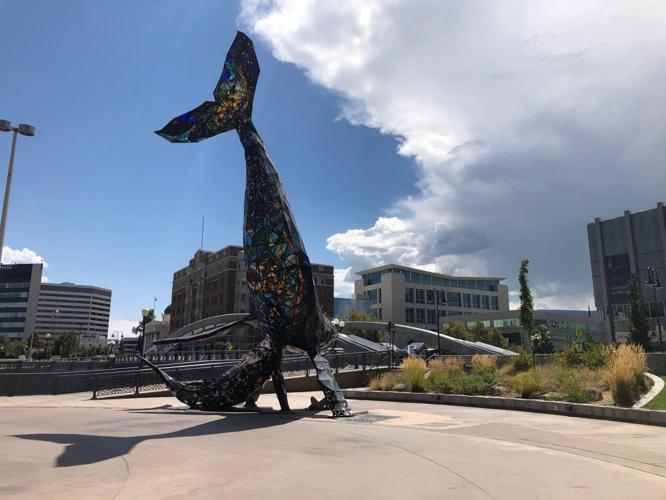 Space Whale Art Sculpture to be Removed From Reno City Plaza | Commerce ...