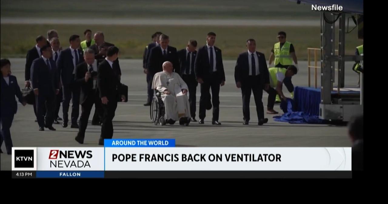 Pope Francis suffers new breathing crises, is back on noninvasive ...