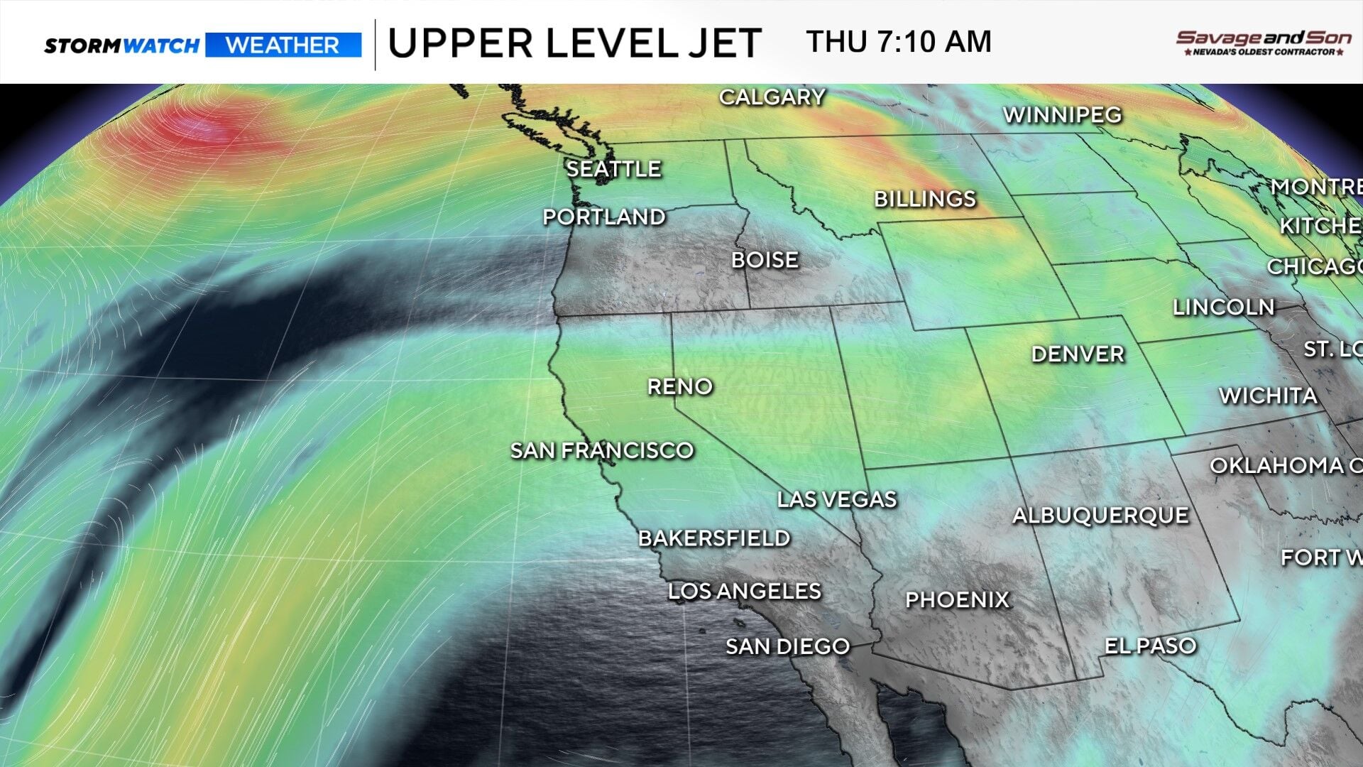Upper Air Pattern | Storm Watch Weather | 2news.com
