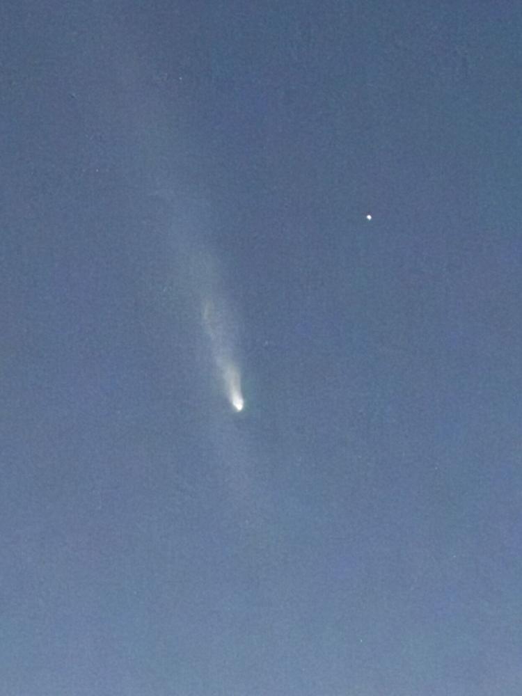 Rare comet caught on camera in the skies over northern Nevada | Local ...