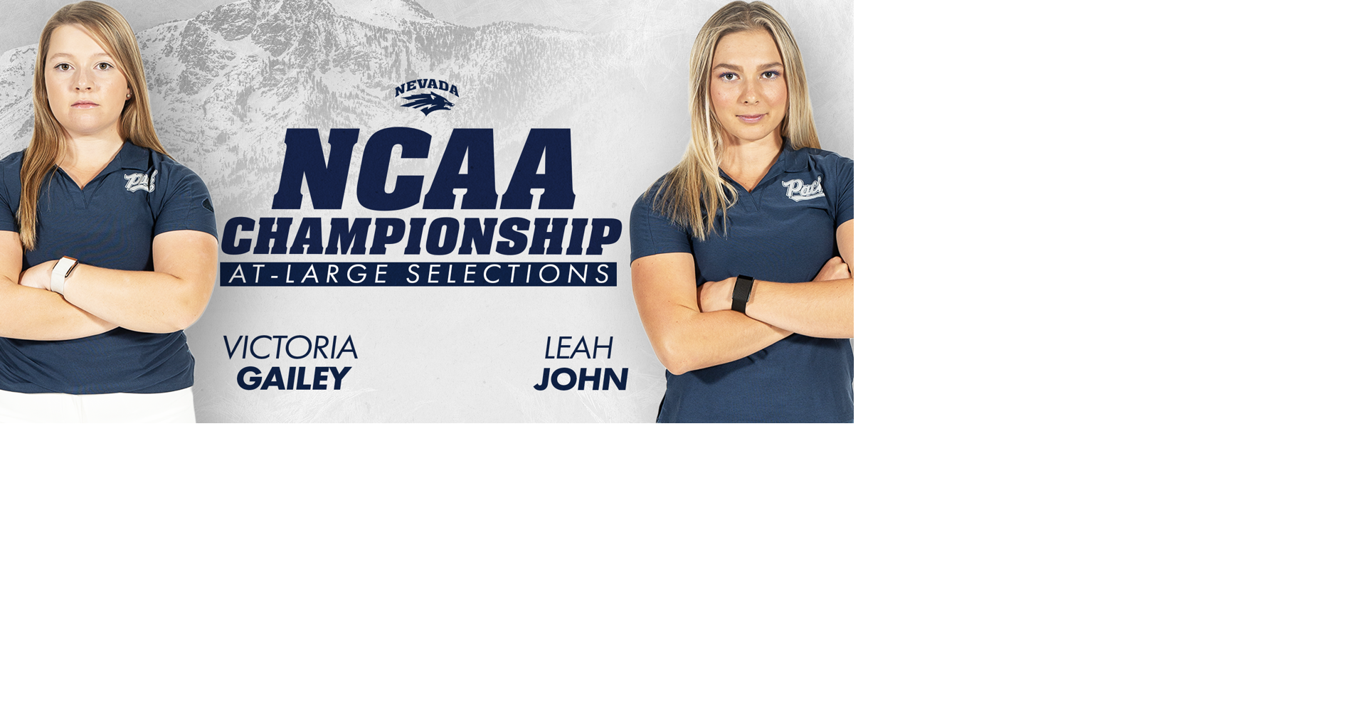 Leah John & Victoria Gailey Earn At-Large Berths Into NCAA Championship ...