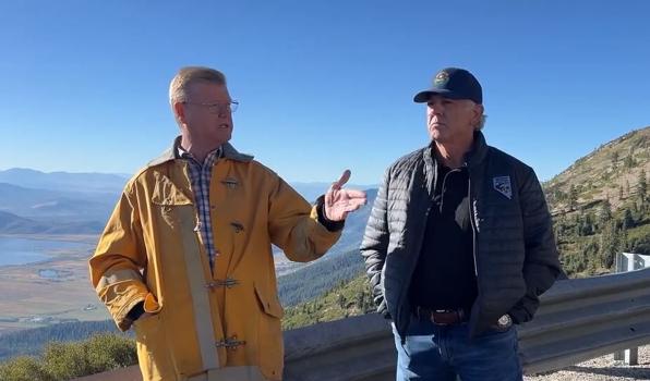 Davis Fire crews to patrol containment lines; 5,824-acres, 92% ...