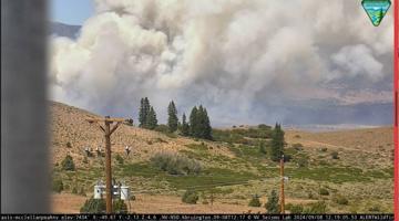 Davis Fire crews to patrol containment lines; 5,824-acres, 92% ...
