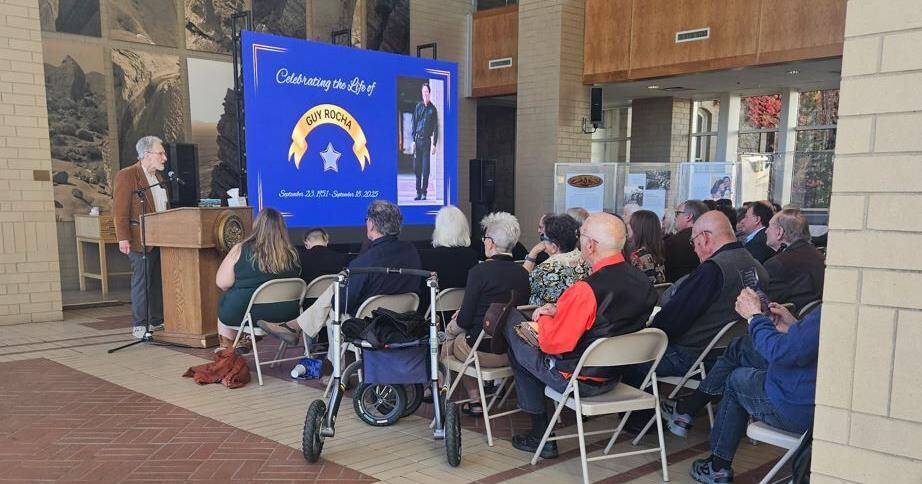 Celebration of Life held for former Nevada state archivist Guy Rocha ...