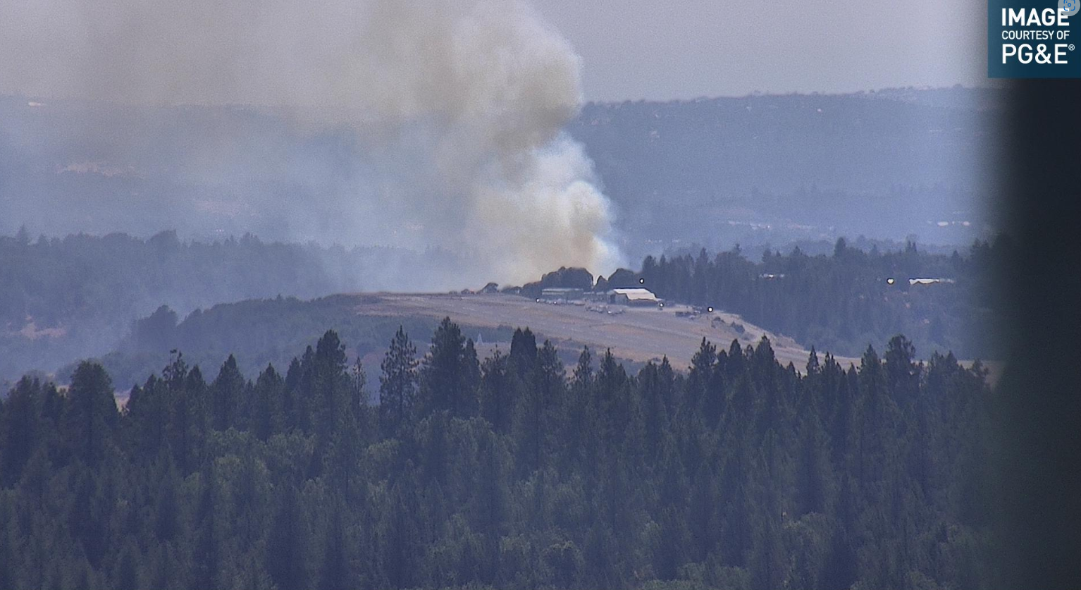 Pay Fire Now 65% Contained Near Placerville in El Dorado County | News ...