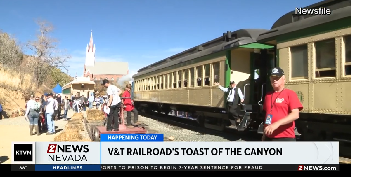 V&T Railroad's Toast of the Canyon | Local News | 2news.com