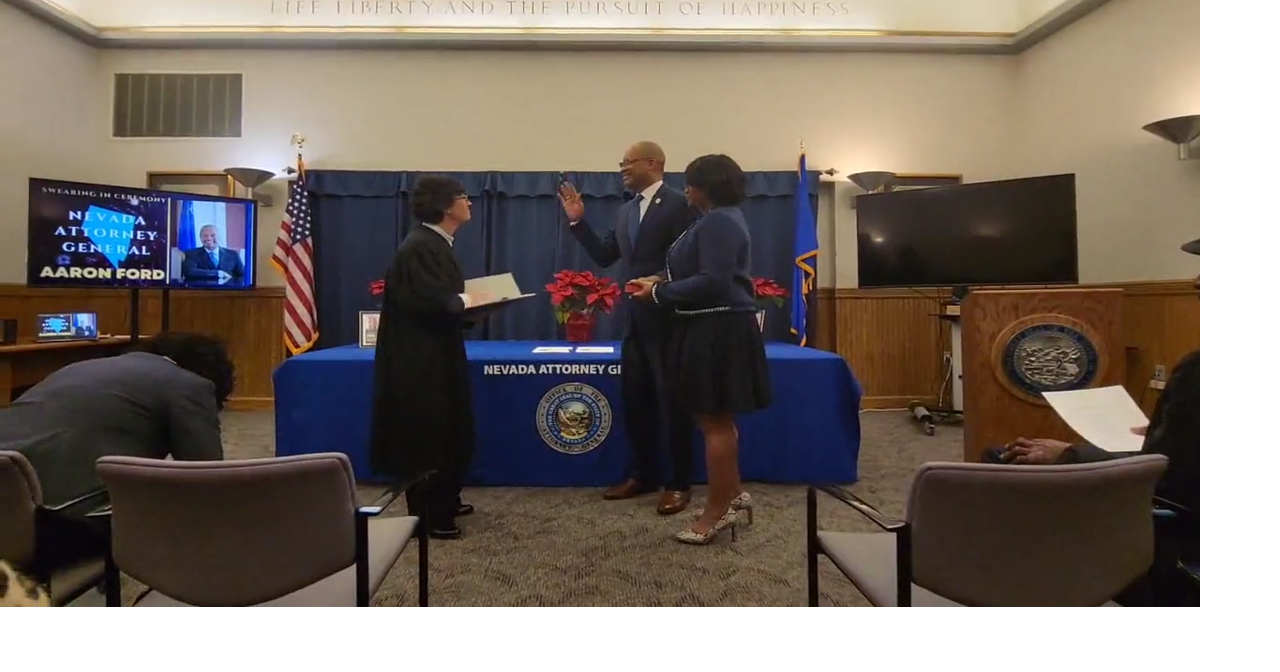 Aaron D. Ford Swearing-in For Nevada Attorney General | Videos | 2news.com