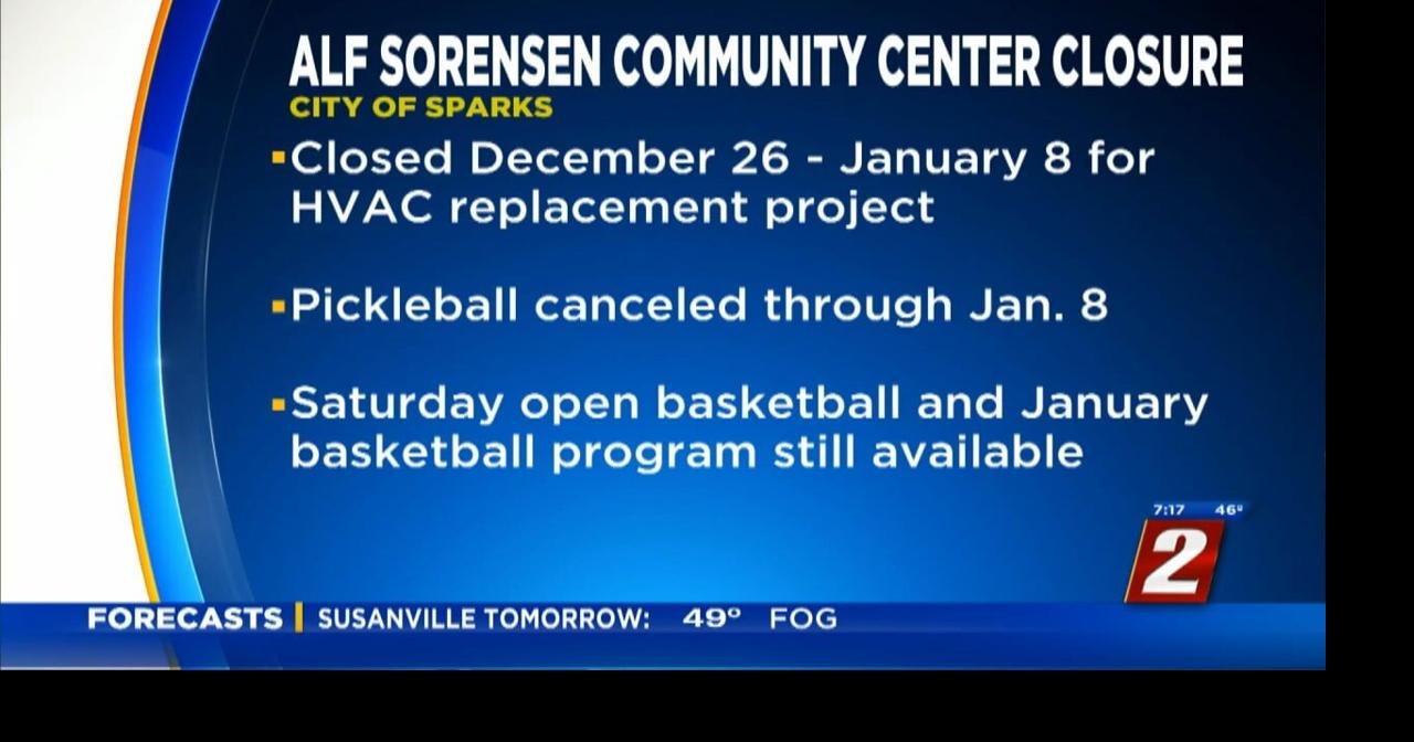 Alf Sorenson Community Center Closure | News | 2news.com