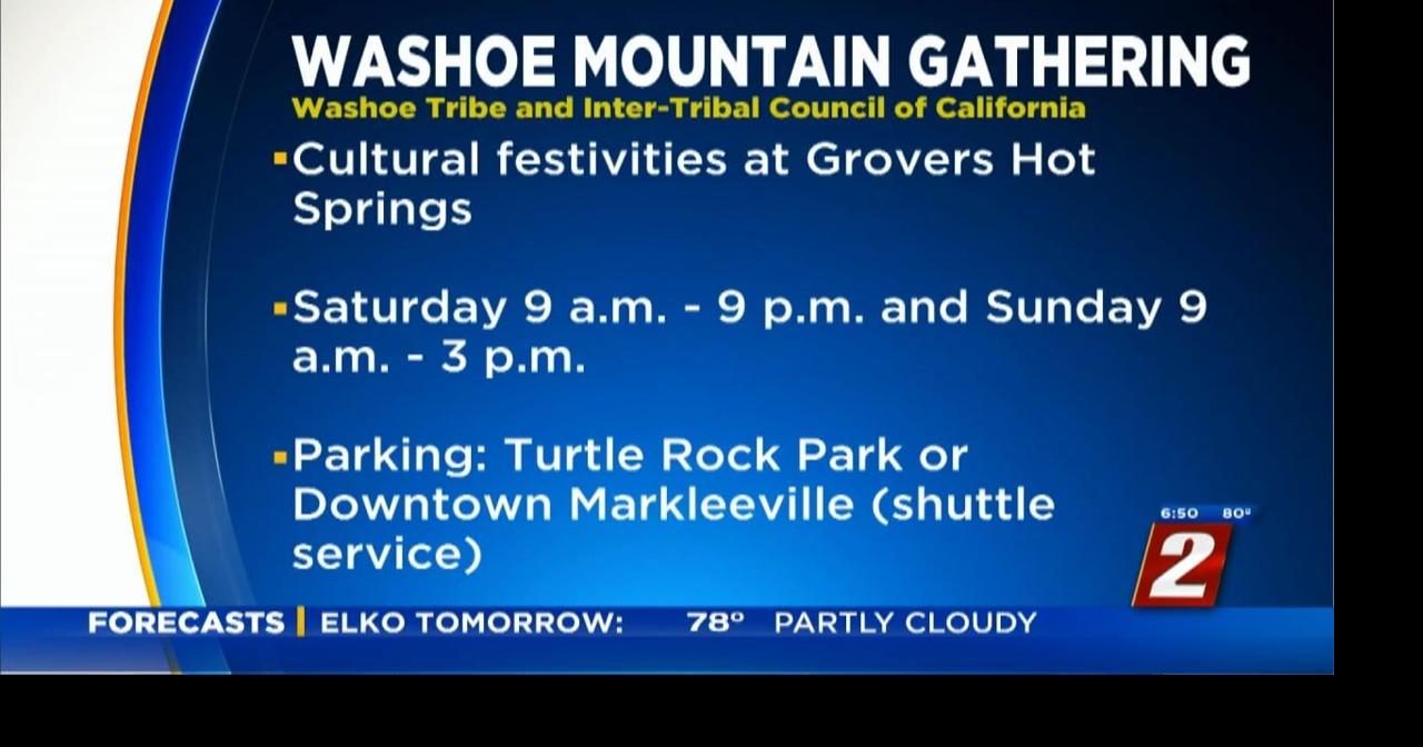 Washoe Tribe Mountain Gathering this Weekend | News | 2news.com
