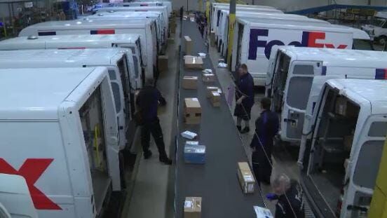 FedEx Sorting Facility Busy With Holiday Packages | | 2news.com
