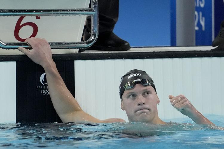 21-year-old from Reno competes in Olympic men's 200m freestyle swimming ...