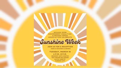 Sunshine Week; Celebrate transparency and open government Tuesday ...