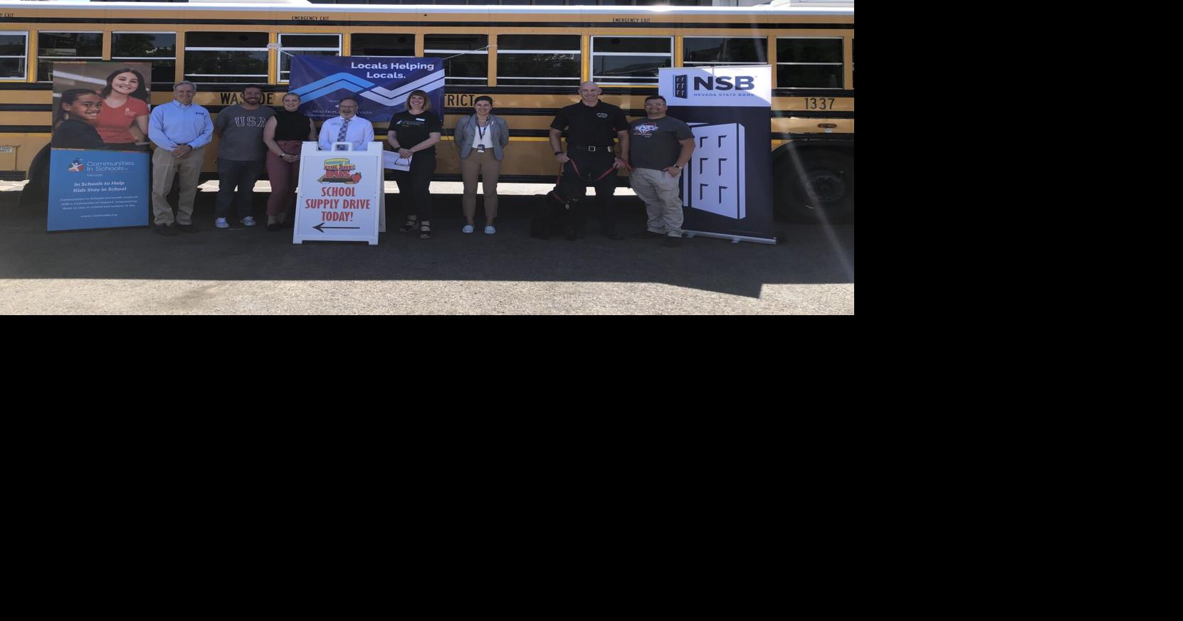 Collecting Donations for the 'Fill the Bus' Back-to-School Drive | News ...