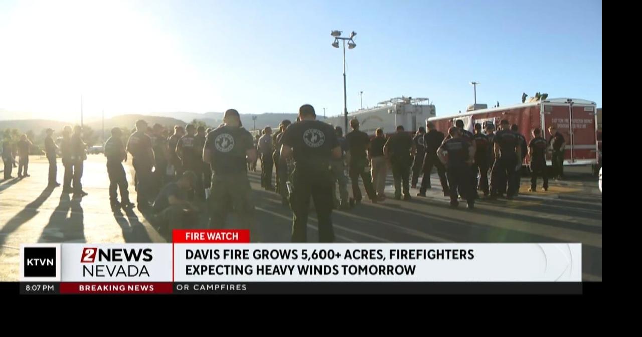 Command post for Davis Fire to move | Fire Watch | 2news.com