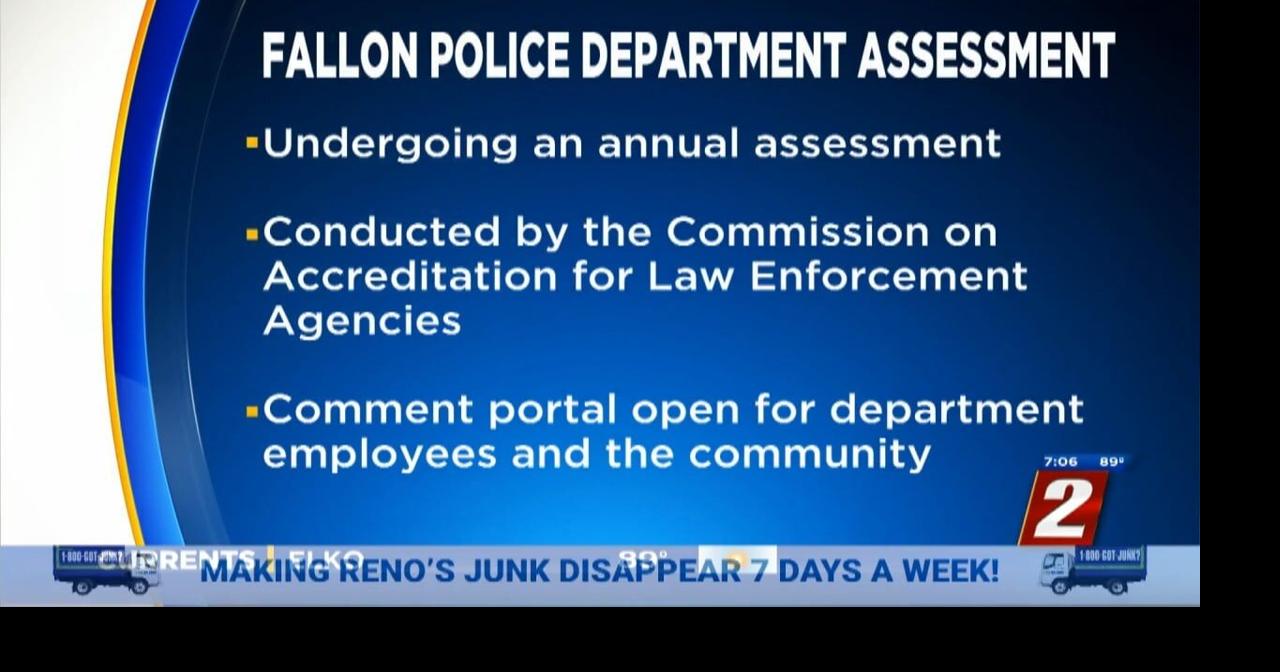 Fallon Police Department Assessment | News | 2news.com