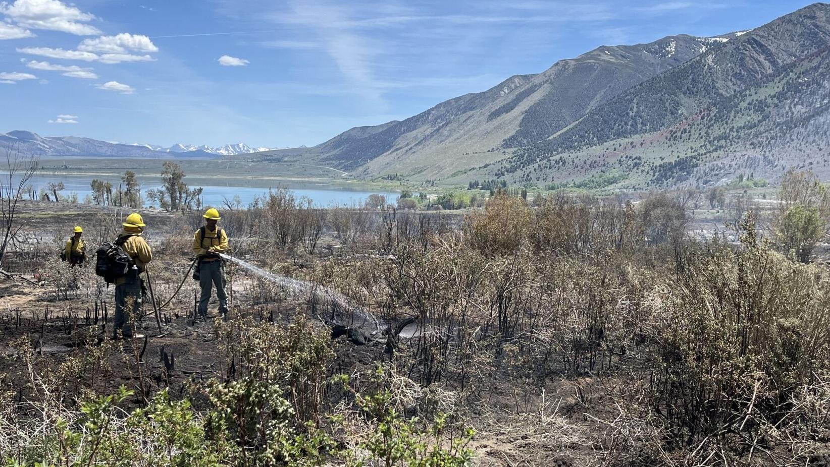 Inn Fire in Mono County fully contained at 728 acres; cause under ...