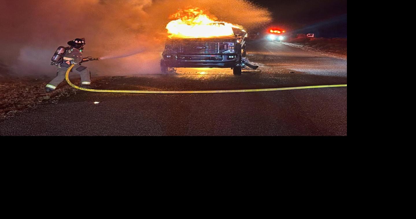 Central Lyon County firefighters put out truck and boat fire early ...