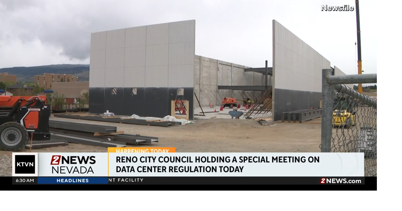 Reno City Council to hold meeting on data center regulations | Local ...